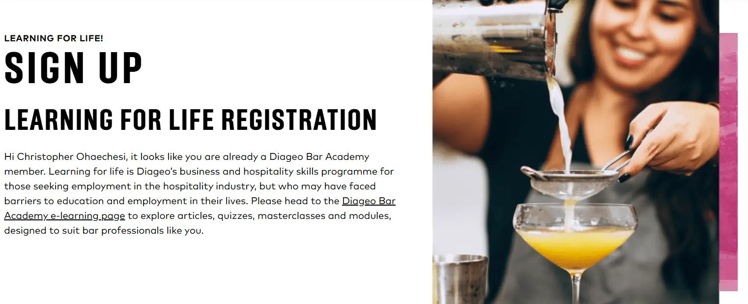 Diageo Learning for Life Programme 2025 | Jamnet